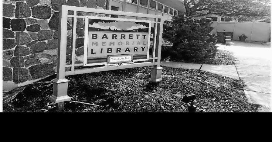Barrett Memorial Library to host spongy month program