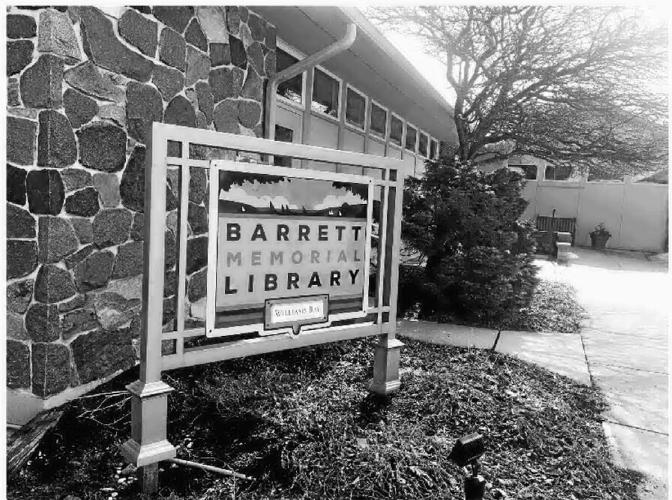 Barrett Memorial Library to host spongy month program