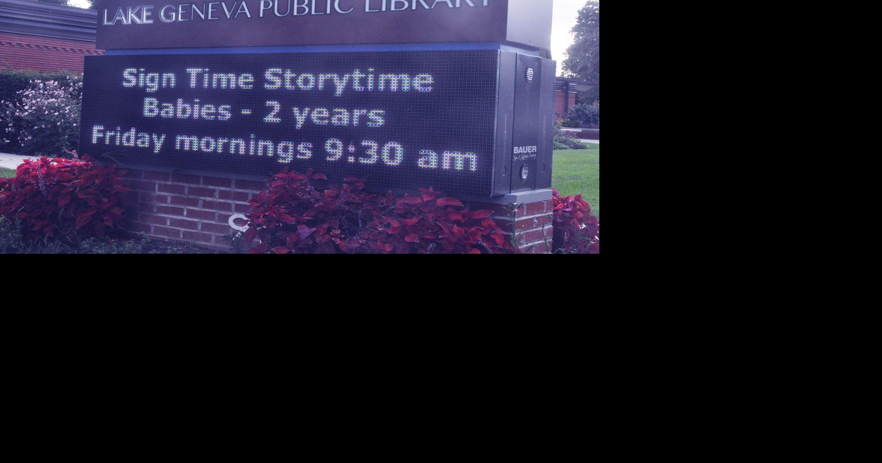 Lake Geneva electric message signs debated; How long should messages ...