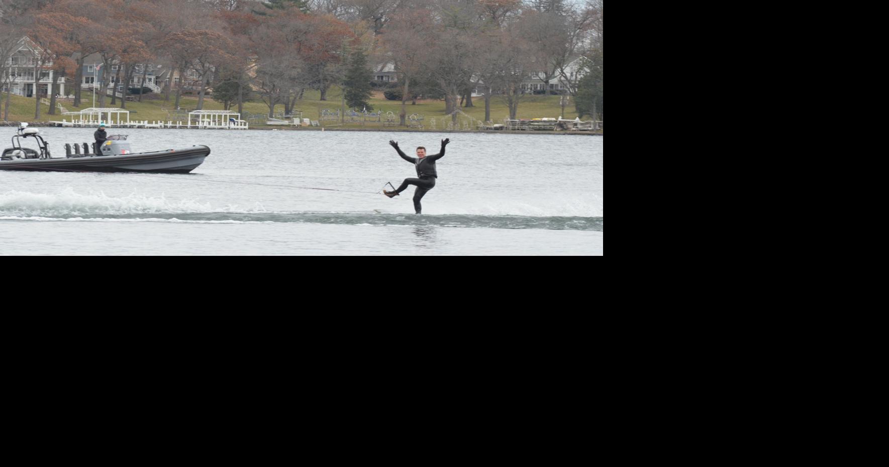 Want to see water skiing in December? Lake Geneva's Feezin' for a ...