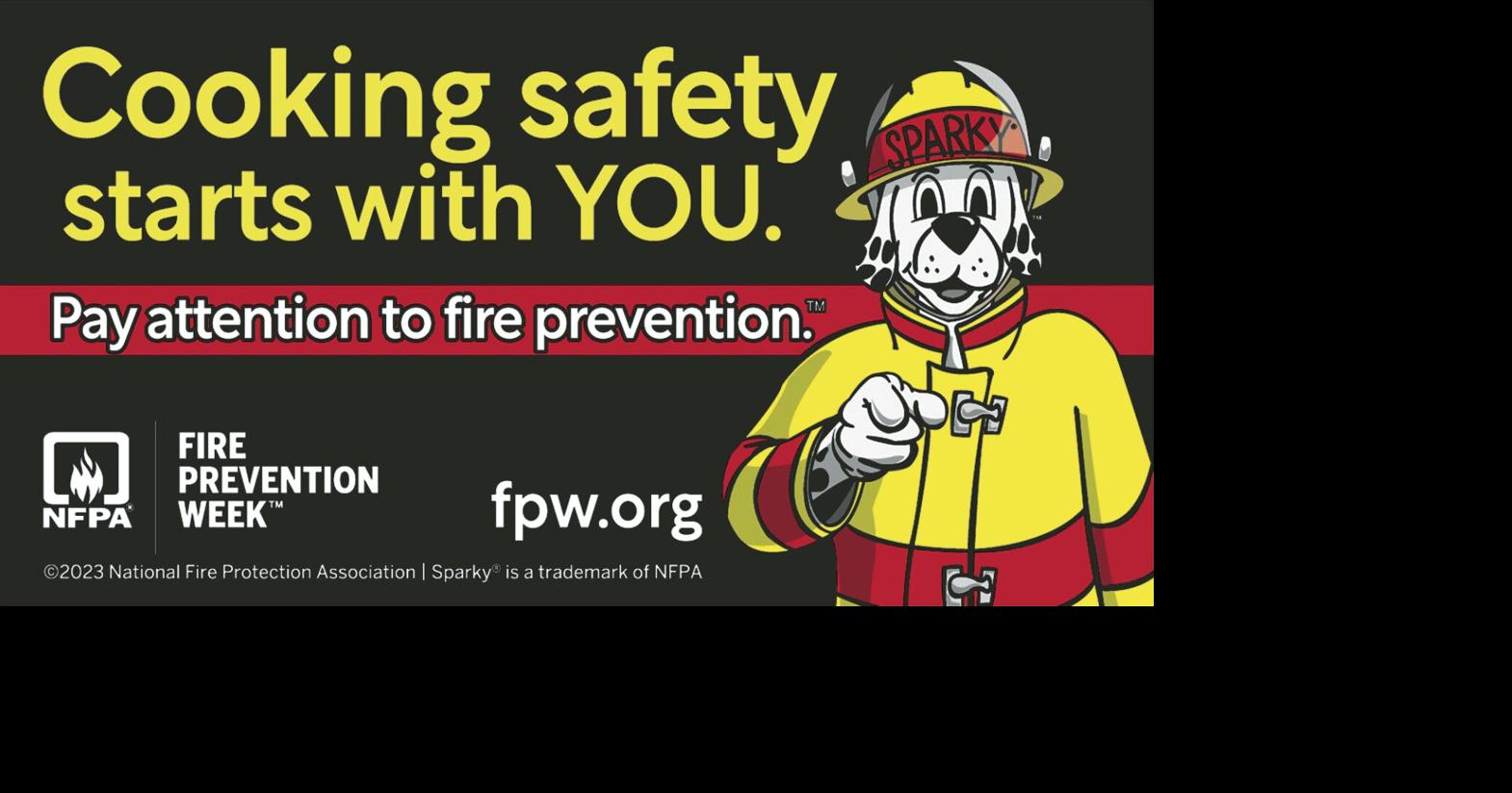 Cooking safety starts with YOU. Pay attention to fire prevention | News ...