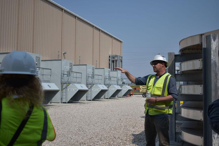 NorthWestern Energy shows off its new natural-gas plant near Laurel ...