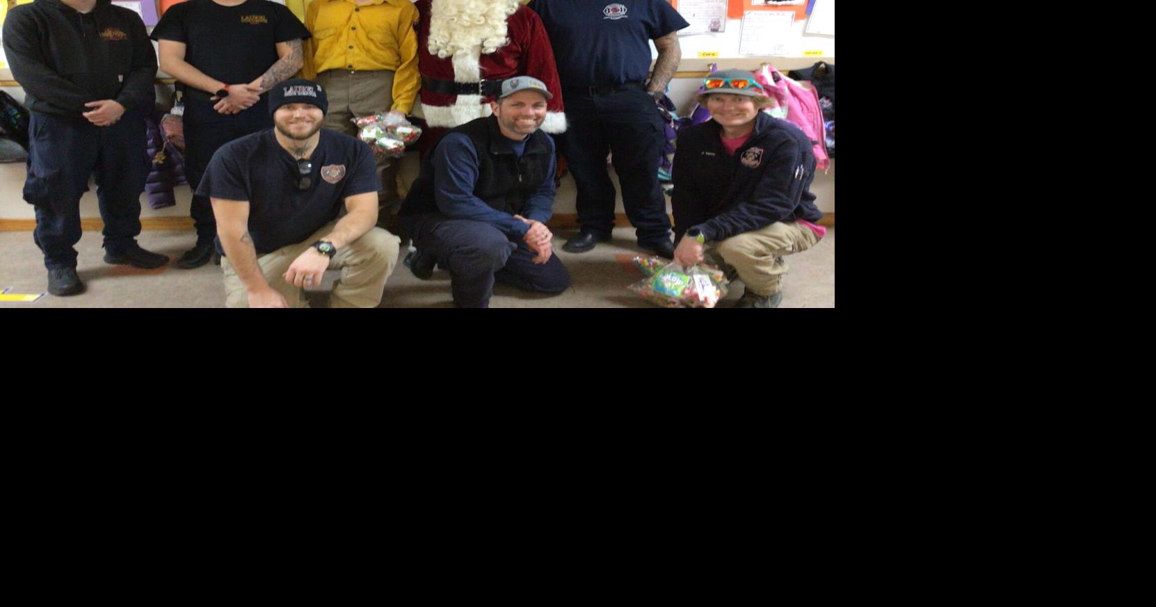Laurel Volunteer Firefighters spread holiday cheer | News ...