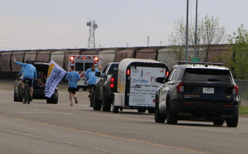 Laurel Police carry Special Olympics torch through town to Billings ...