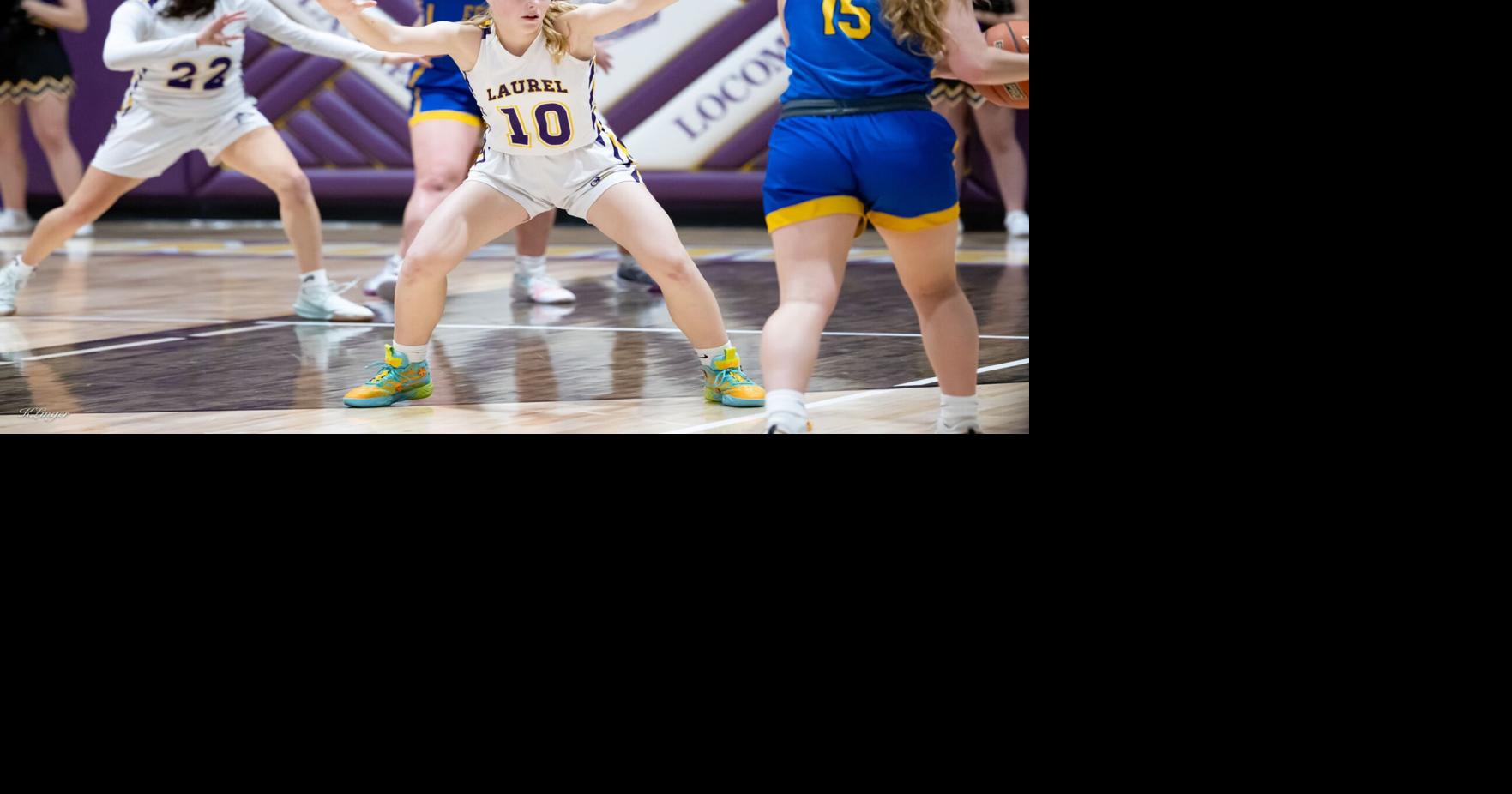 Laurel boys best Fergus in basketball action, girls come close ...