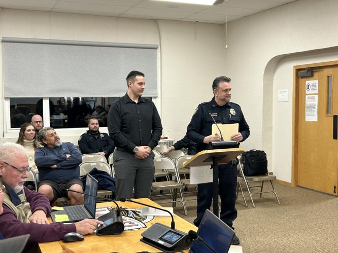 Laurel Police Department welcomes new officer, honors Capt. Anglin ...