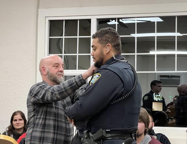Laurel Police Department welcomes new officer, promotes Booth | News ...