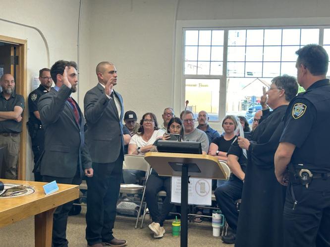 Laurel Police Department promotes Anglin and Swan, welcomes two new ...