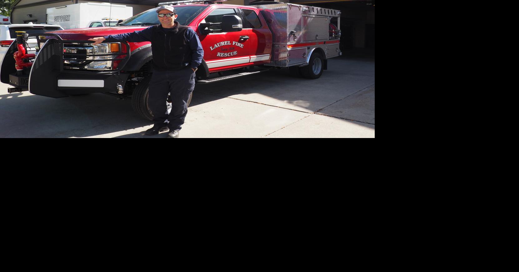 Laurel Volunteer Fire Department receives long-awaited brush truck ...