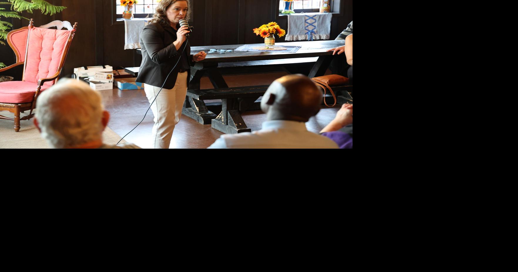 Governor candidate Sara Rodriguez stops in Eau Claire on tour of ...