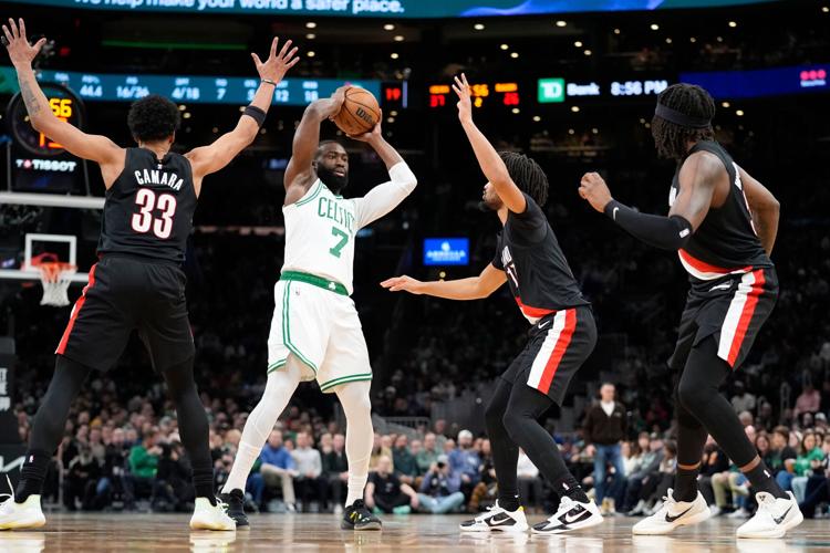 Pritchard scores 23, Brown has 20 as Celtics beat Trail Blazers 102-94 ...
