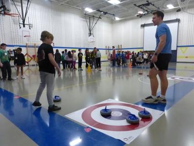 Local youth national champions talk with Manz elementary students about ...