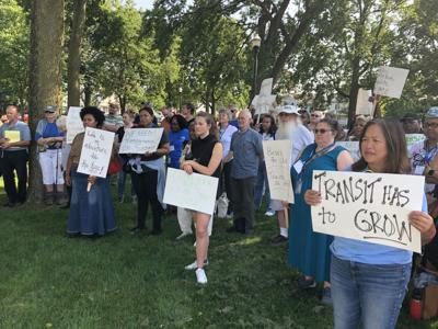 Eau Claire transit rally focuses on the importance of public ...