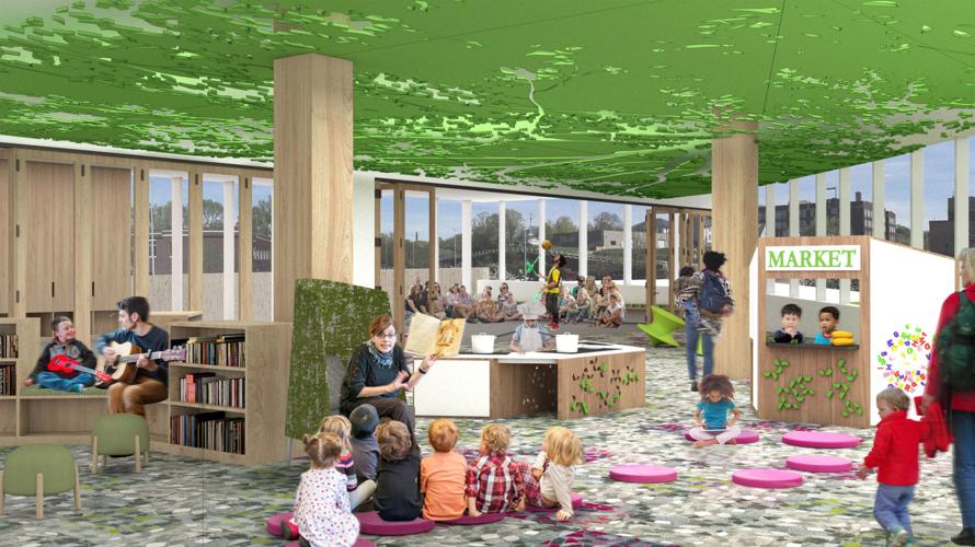 Plans unveiled for Eau Claire library expansion | Front Page ...