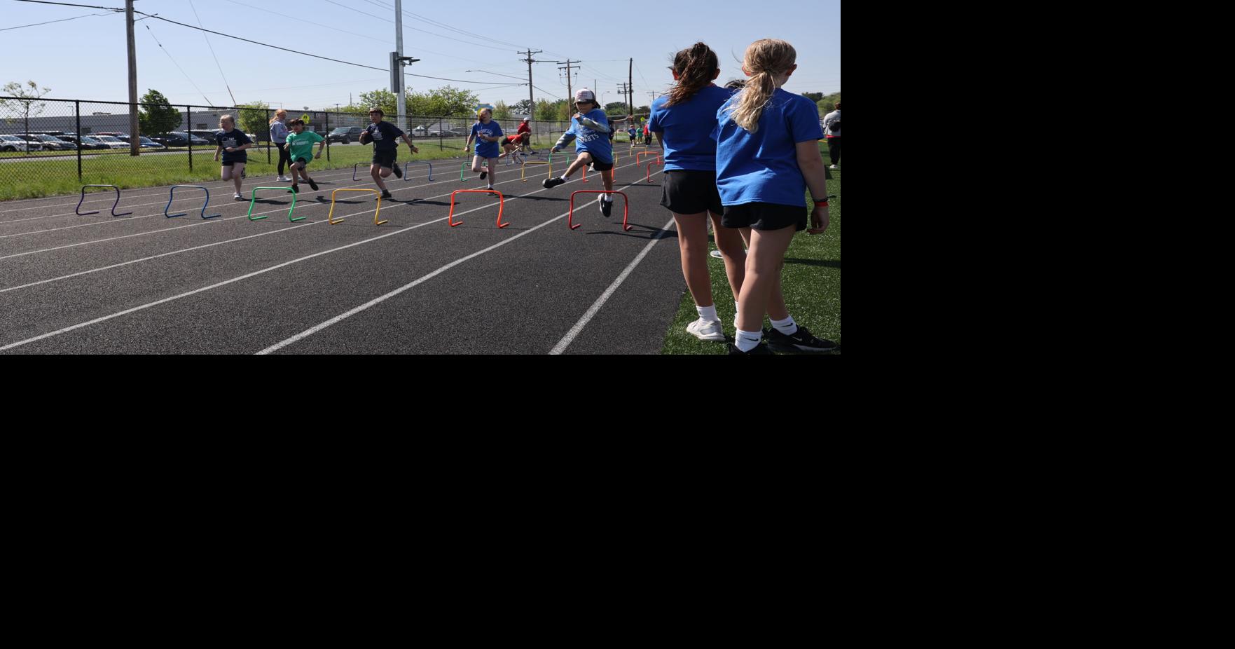 ECASD fifth grade students spend time on the track at annual Field Day ...