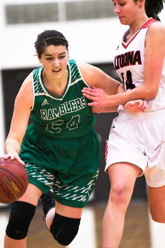 Girls basketball: Karlstad fights through fouls to lift Regis over ...
