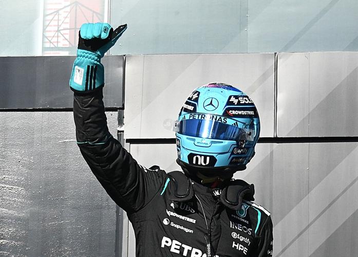 Mercedes’ George Russell takes pole for F1 sprint race at Canadian ...