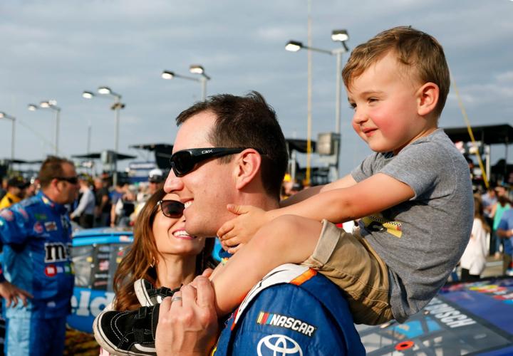 Busch's wife, Samantha, and kids thank fans for their support following ...