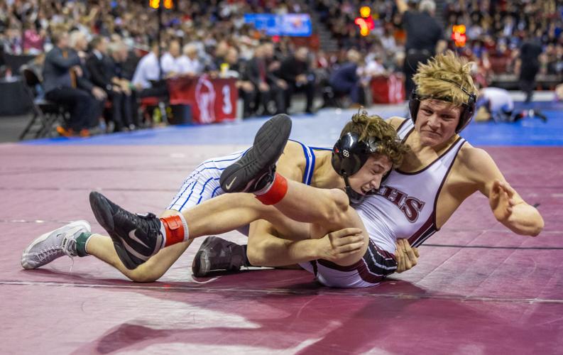 Photos: Area wrestlers compete at individual state | | leadertelegram.com