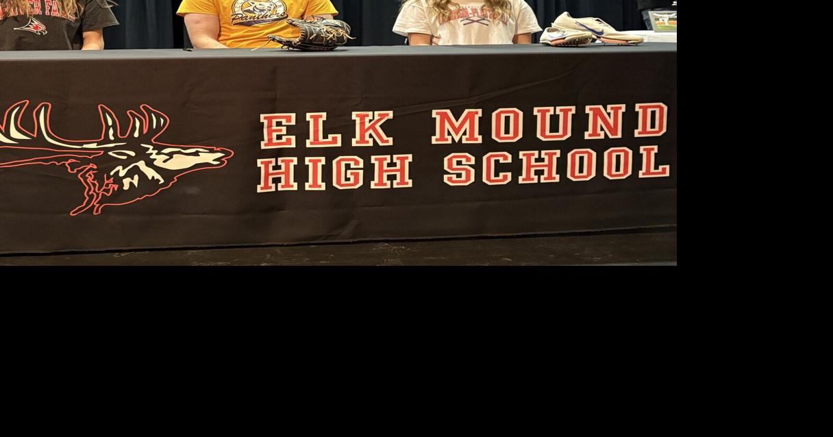 Elk Mound’s Robel, Frinack, Noller sign letters of intent | Sports ...