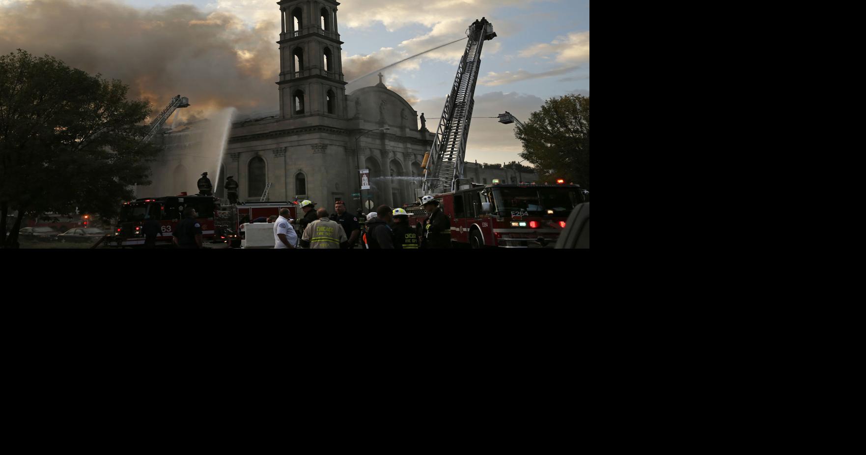 Statue inspires rebuilding of church damaged by fire | Religion ...