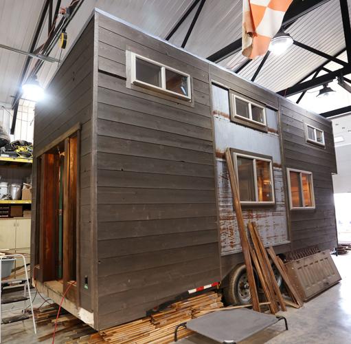 Eau Claire tiny home maker uses reclaimed materials | Front Page ...