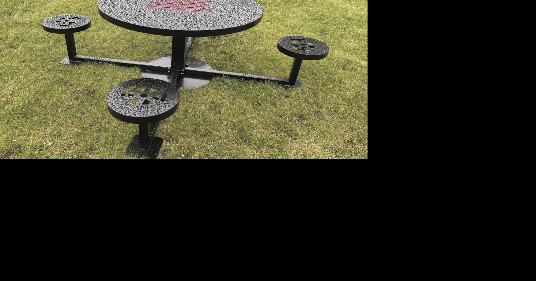Rotarians give game tables to city parks | Daily Updates ...