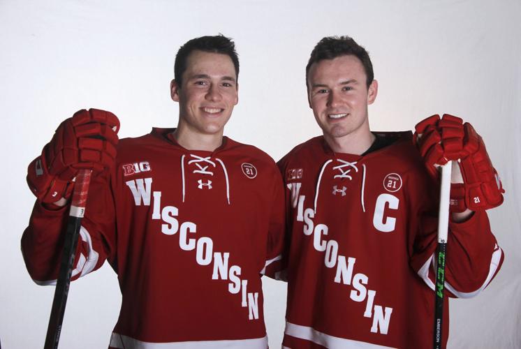 College hockey: Eau Claire natives Emberson, Stange help Badgers return ...