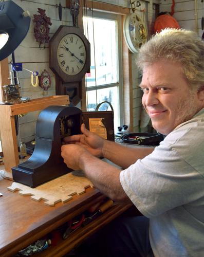 Time on his hands: Ogdensburg man brings old clocks to life | Country ...