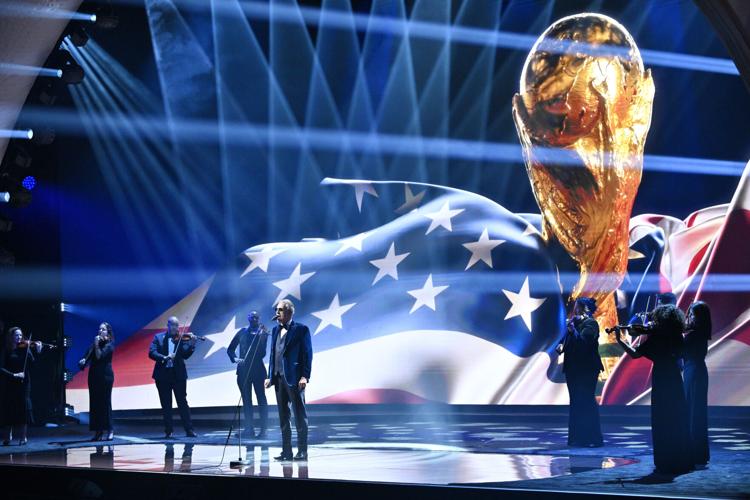 Photos of the FIFA World Cup draw for the 2026 soccer tournament ...