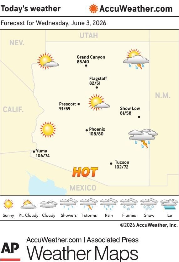 AP AA AZ0603 WEATHER MAP | Nation & World | leadertelegram.com