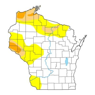 Most of west-central WI in drought conditions | Daily Updates ...