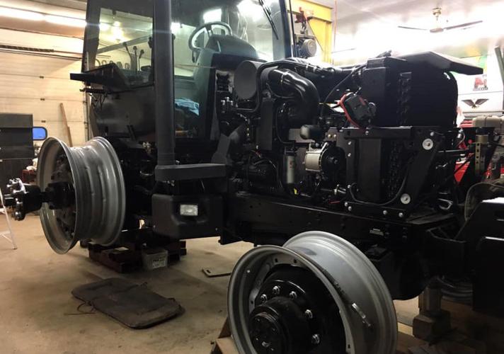 First 1987 Case IH Magnum 7140 tractor restored to original glory ...