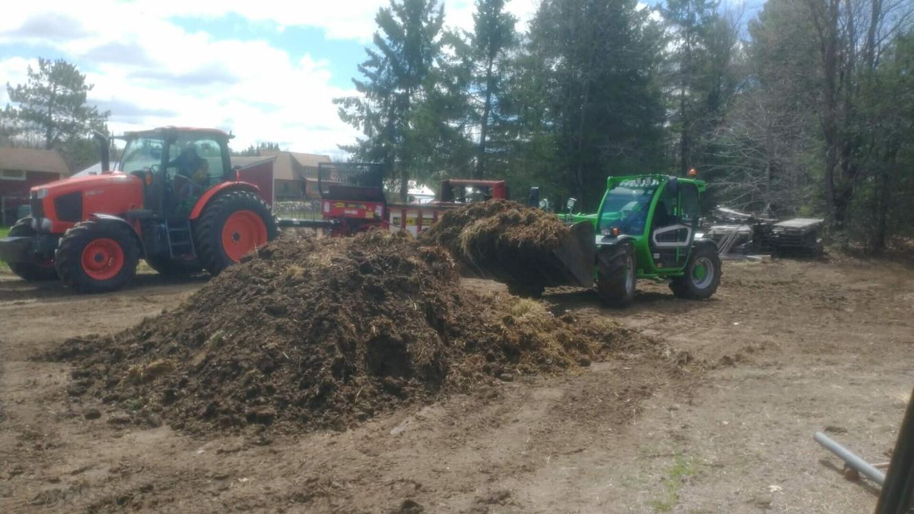Down on the Farm: The piles are gone! | Writer's Notebook ...