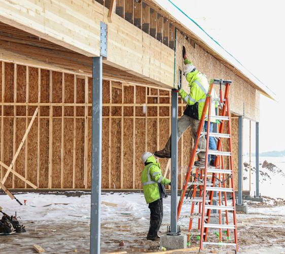 Country Jam inside construction | | leadertelegram.com