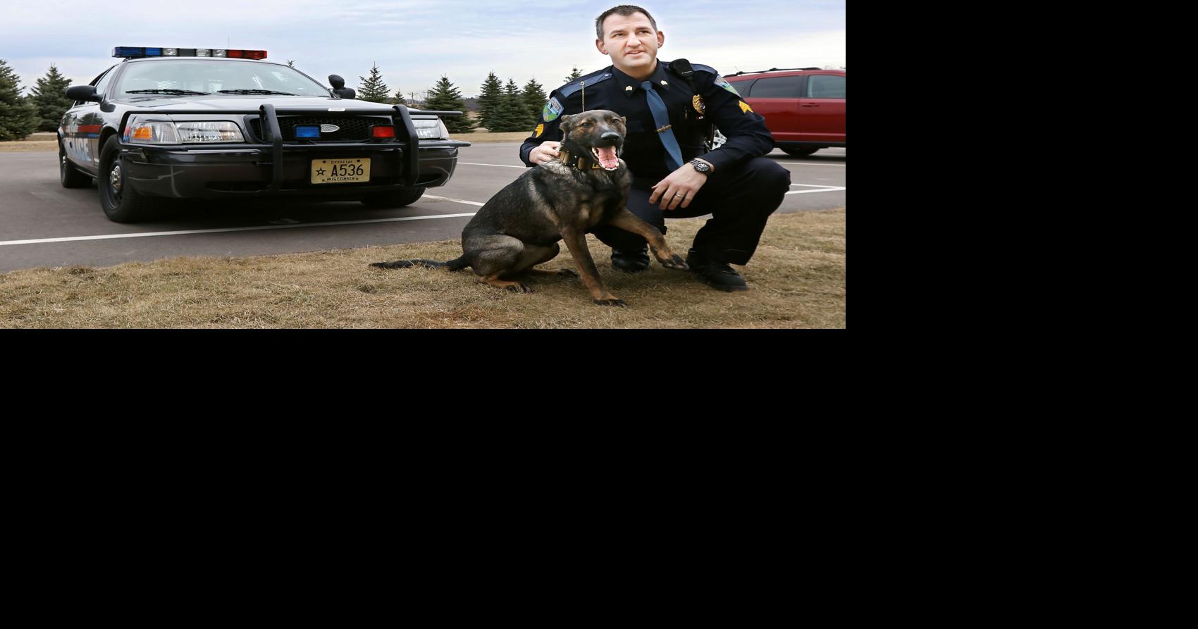 Lake Hallie K9 unit retires after nearly 10 years on duty | Daily ...