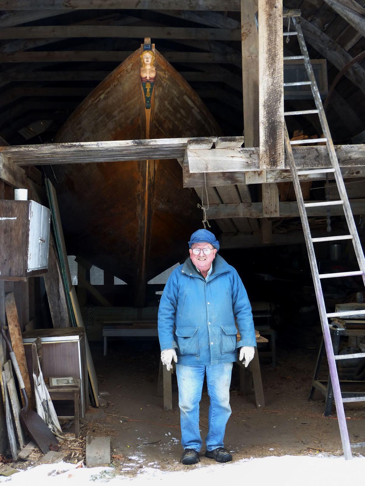 Bloomer man building boat | Front Page | leadertelegram.com