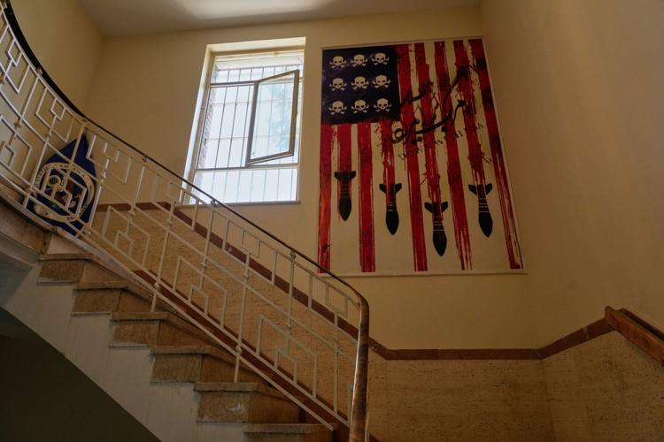 Inside Tehran's former U.S. Embassy, now an anti-American museum, in ...