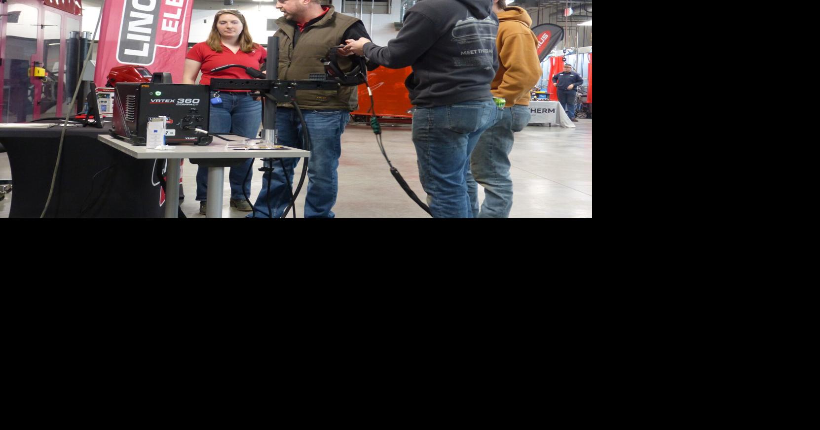 Students, professionals get 'Behind the Mask' for an AWS welding ...