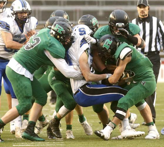 Football D6 state championship: Regis held in check by Ledgers in state ...