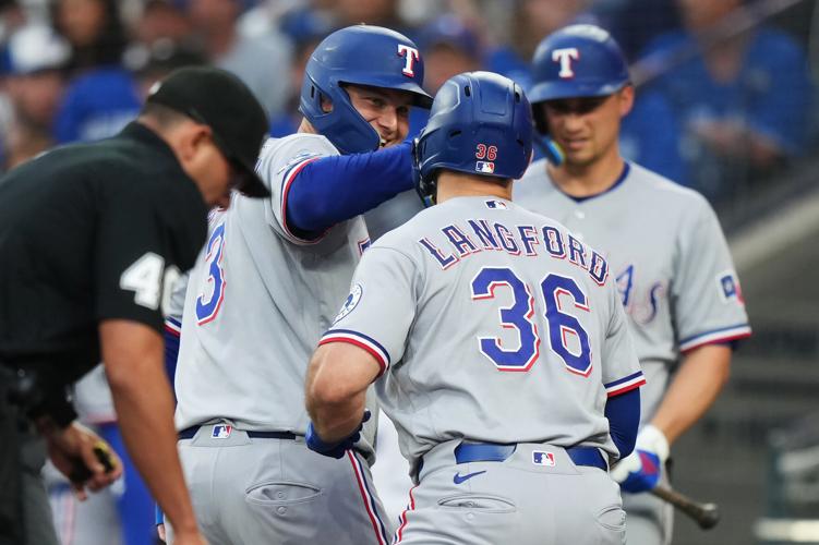 Langford hits 3-run homer, Burger and Pederson also connect as Rangers ...
