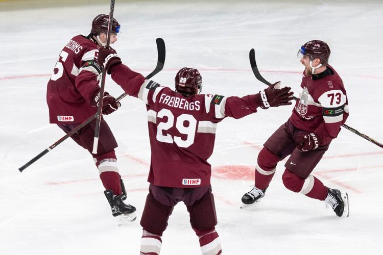 Latvia stuns the US 4-2 at ice hockey world championship | Nation ...