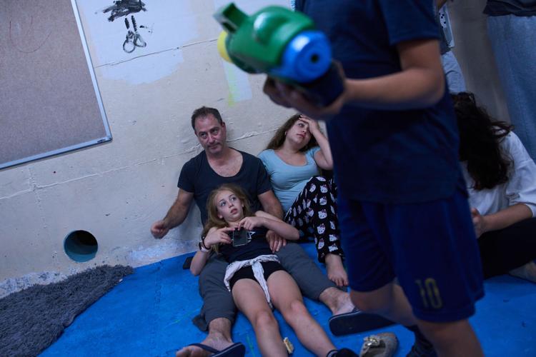 Israel and Iran exchange strikes after Beirut attack, in photos ...