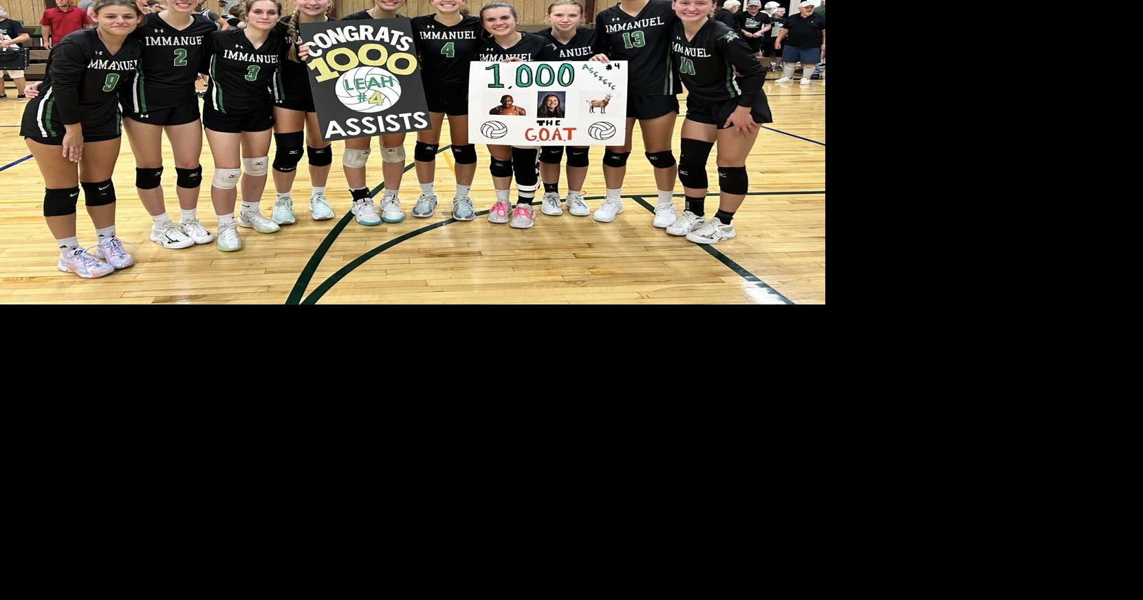 Lancers continue to soar on volleyball court; Thompson nets milestone ...