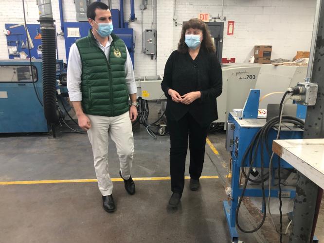 Senate candidate Lasry touts local jobs, unions during EC visit ...