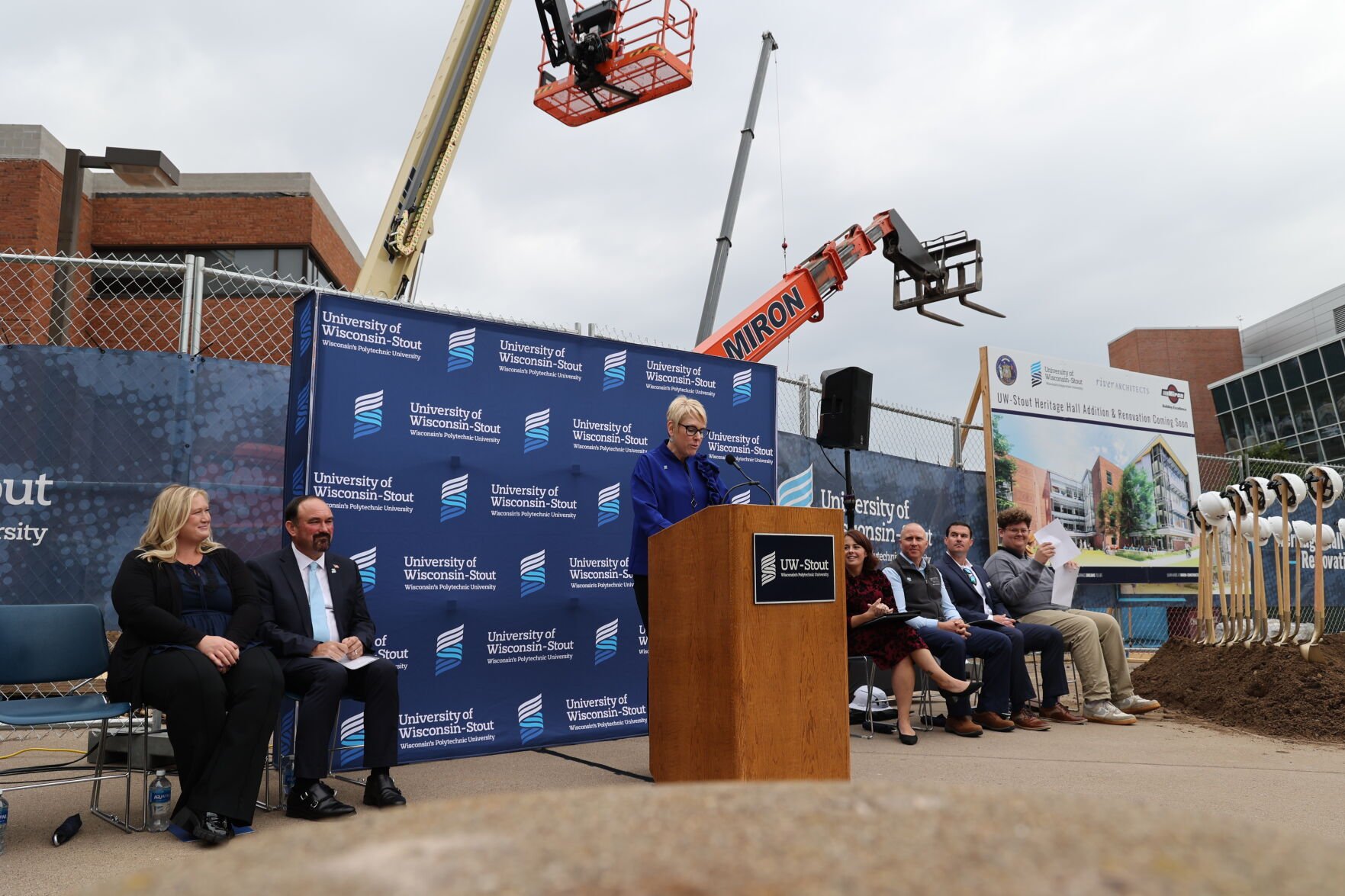 Construction commences as Stout moves forward on Heritage Hall ...