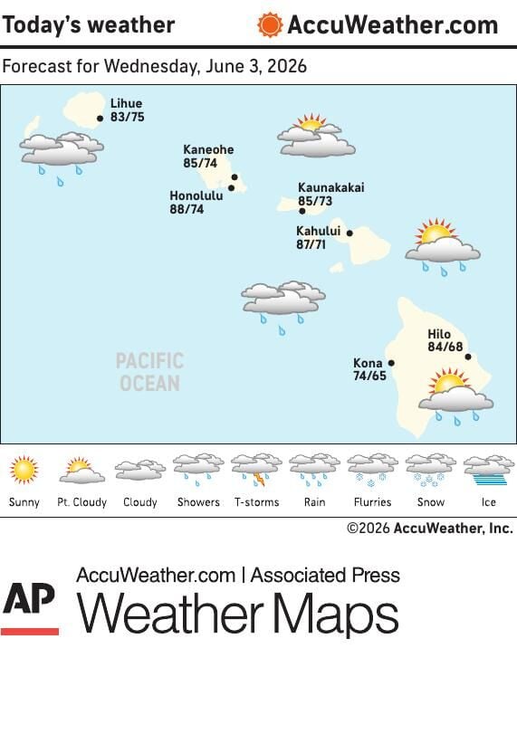 AP EE HI0603 WEATHER MAP | Nation & World | leadertelegram.com
