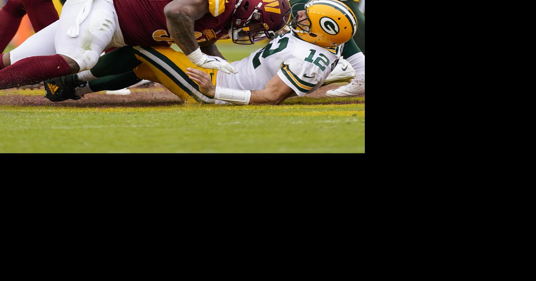 Aaron Rodgers, Packers lose to Commanders, drop 3rd in a row | Sports ...