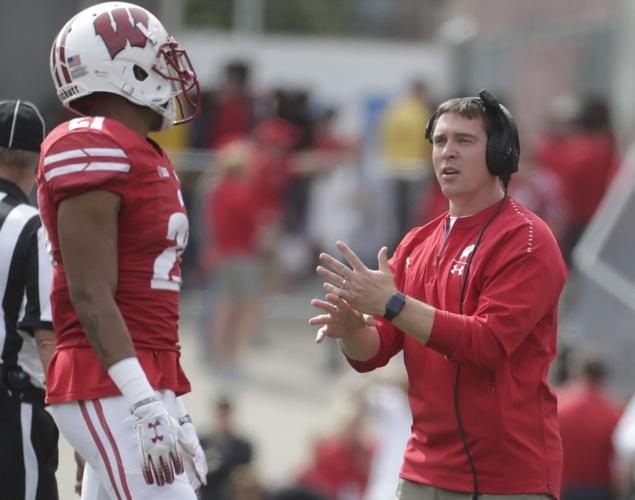 Wisconsin football's Jim Leonhard 'happy where I'm at' amid Nebraska ...