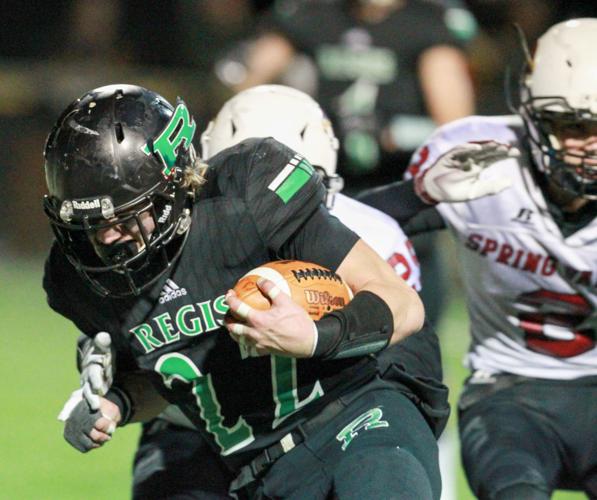 Prep football playoffs: Regis scores 21 after halftime en route to ...